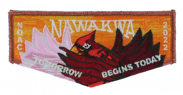 Displaying "NAWAKWA NOAC 2022 (Colored) Flap " #34783 [PatchScan™]