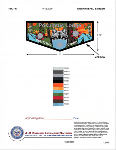 Displaying "2021 WMC Covid Flap " #33306 [PatchScan™]